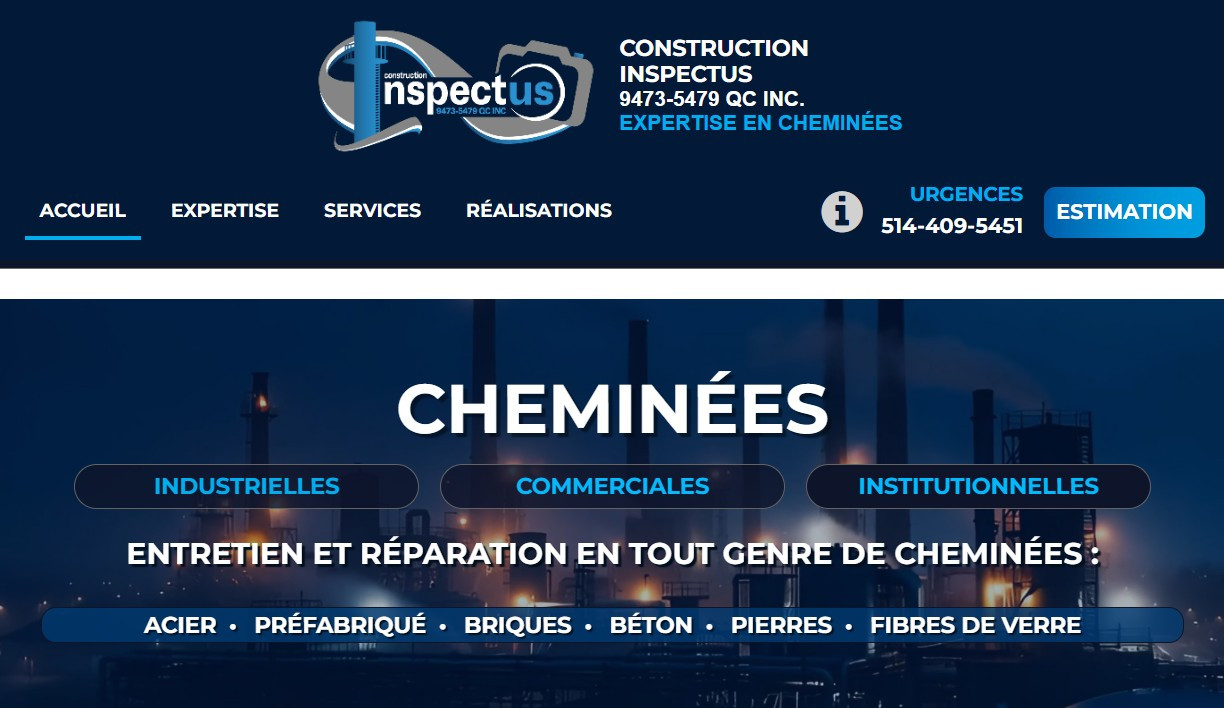 CONSTRUCTION INSPECTUS - INSPECTION, ENTRETIEN, RÉPARATION, CONCEPTION ...